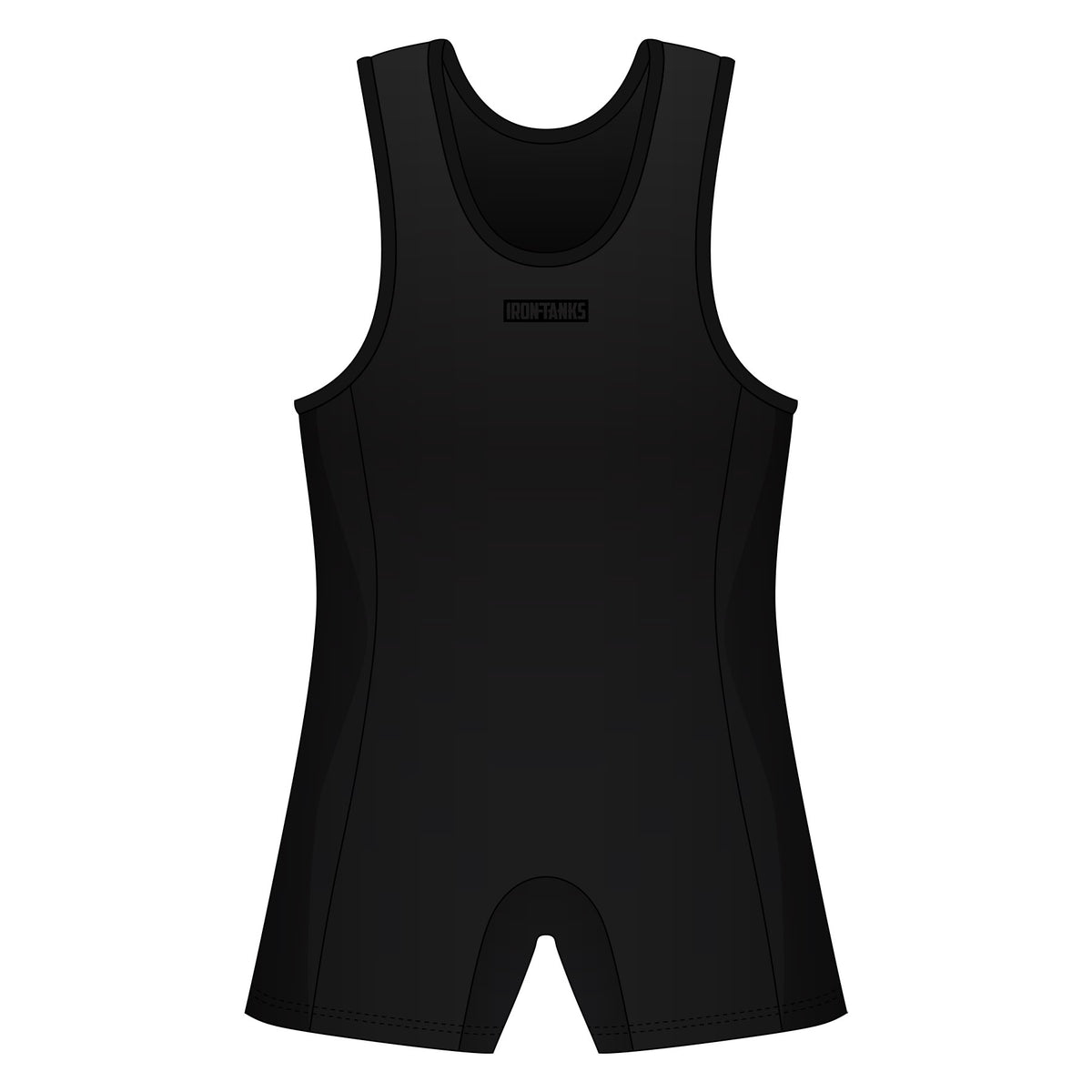 Powerlifting Singlet Soft Suit (IPF Approved) Black | Men's Lifting ...