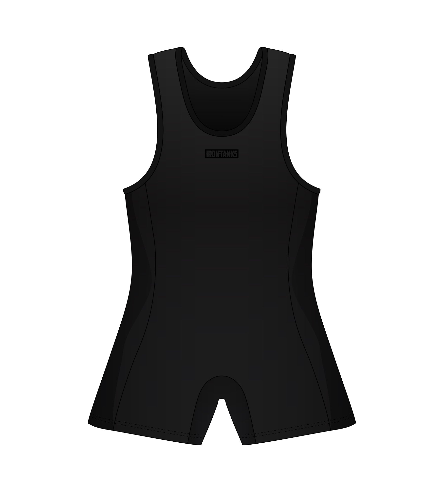 Powerlifting Singlet Soft Suit (IPF Approved) Black | Women's Lifting ...