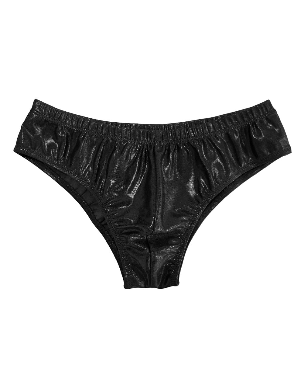 Classic Physique 3" Posing Trunks - Metallic Black Bodybuilding Suit ...