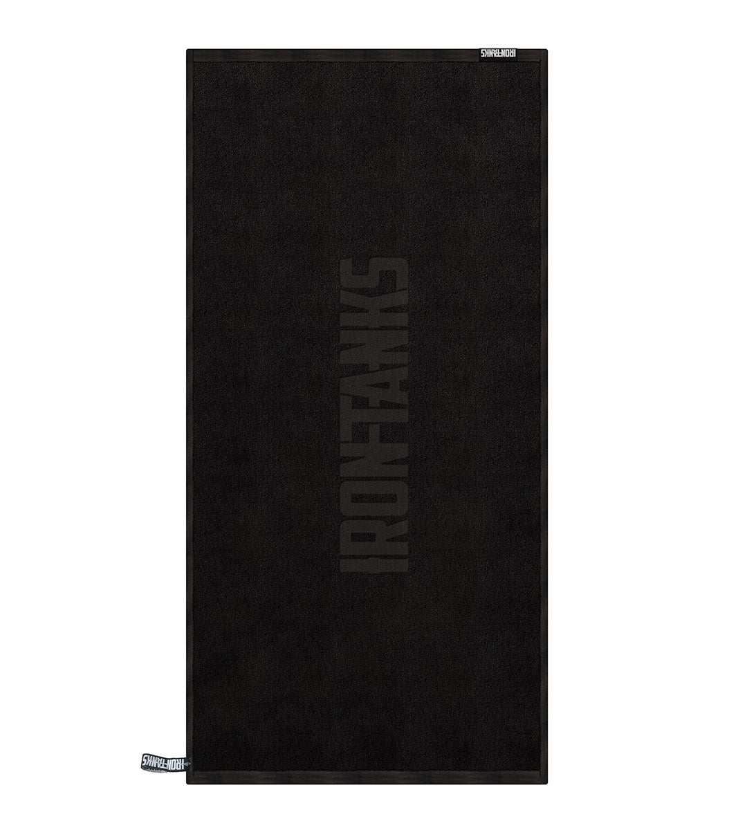 Pro Gym Towel - Black | Cotton Workout Training Antibacterial Hooded ...
