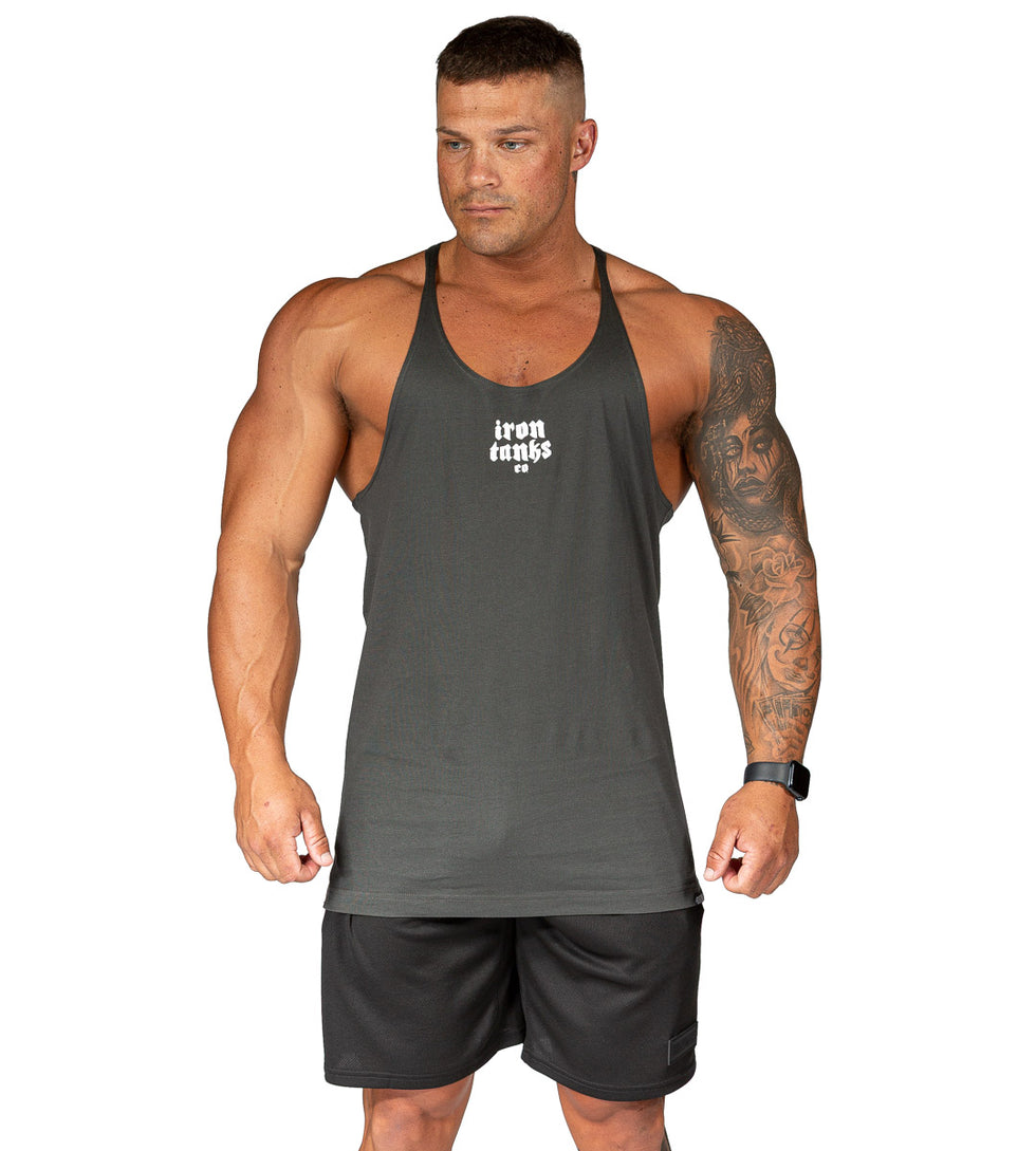 Mens Gym Singlets | Bodybuilding Stringers & Muscle Tanks | Iron Tanks
