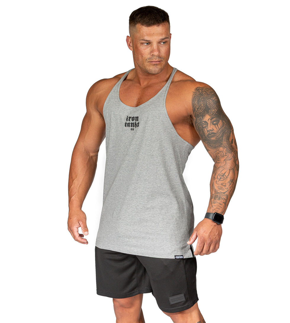 Mens Gym Singlets | Bodybuilding Stringers & Muscle Tanks | Iron Tanks