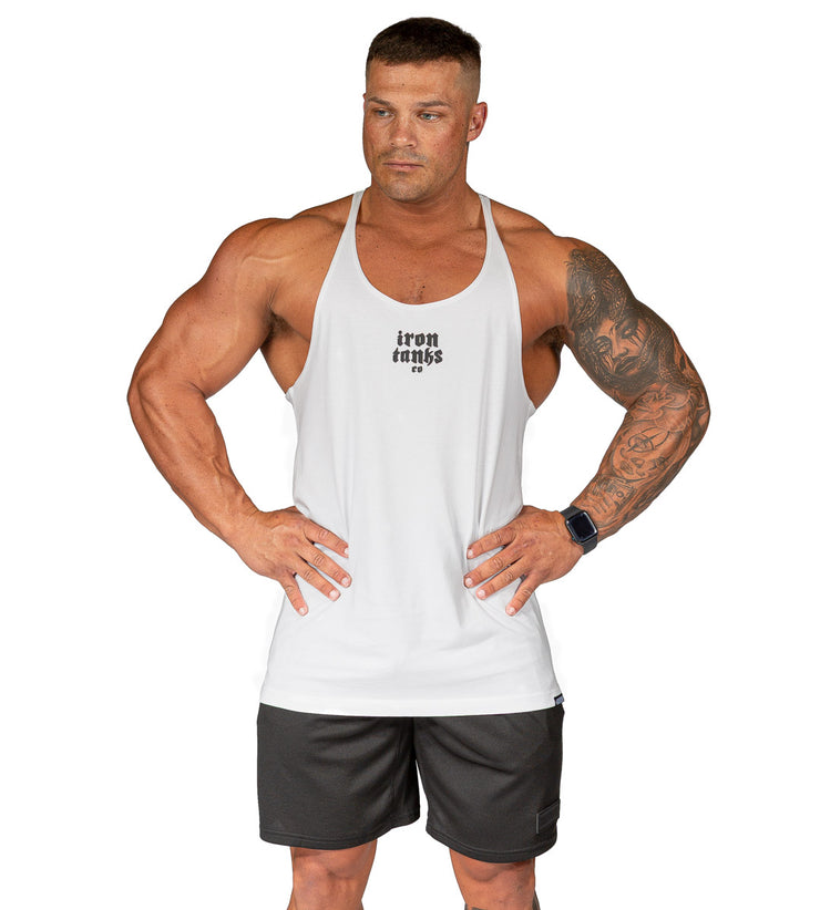 Mens Gym Singlets | Bodybuilding Stringers & Muscle Tanks | Iron Tanks