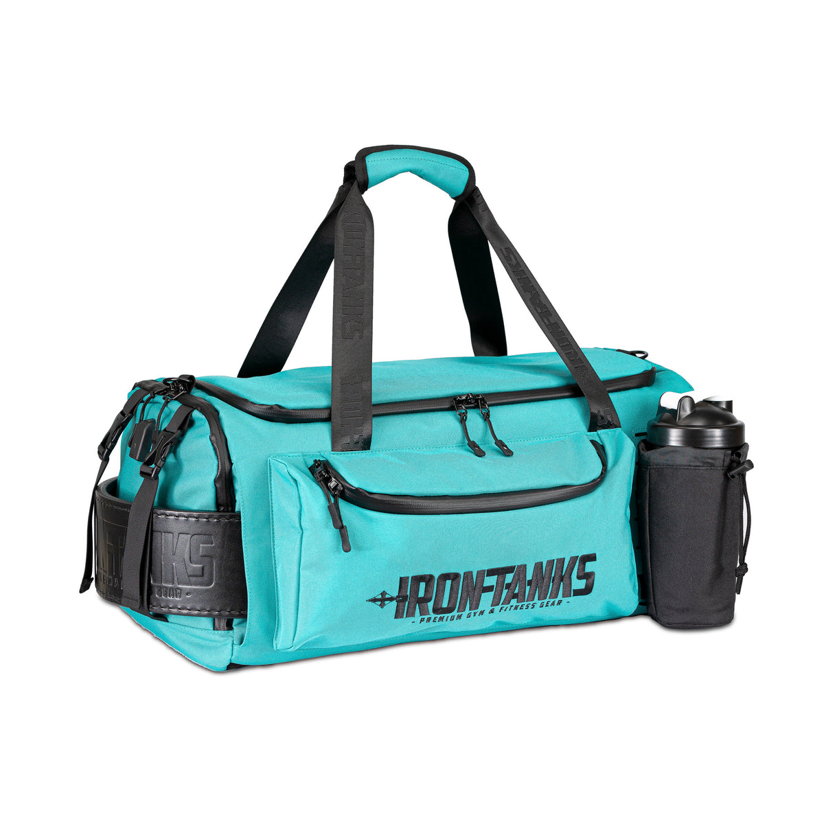 Vault 40L Duffle - Turquoise | Gym Bodybuilding Powerlifting Bag – Iron ...