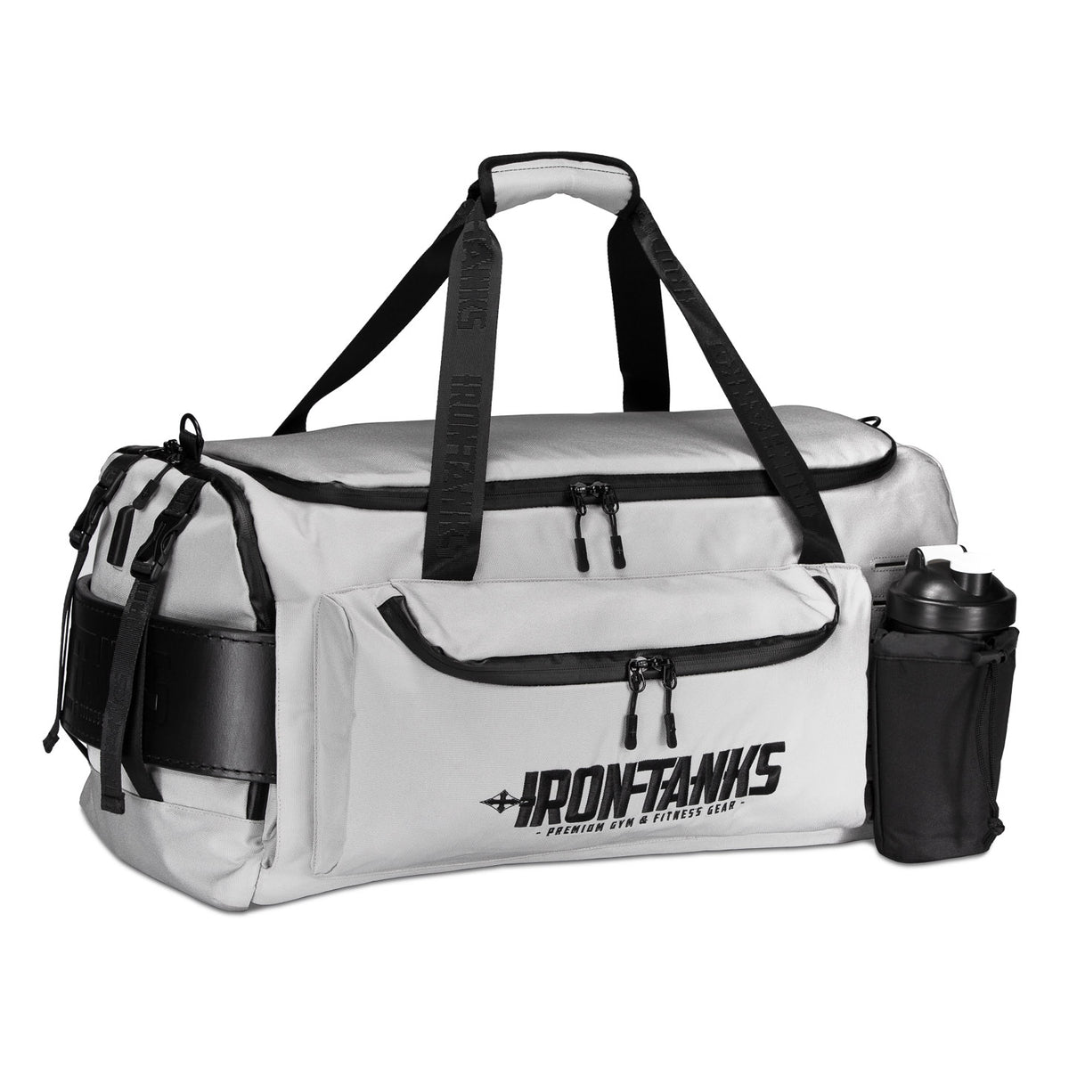 Vault 60L Duffle - Concrete Grey | Gym Bodybuilding Powerlifting Bag ...