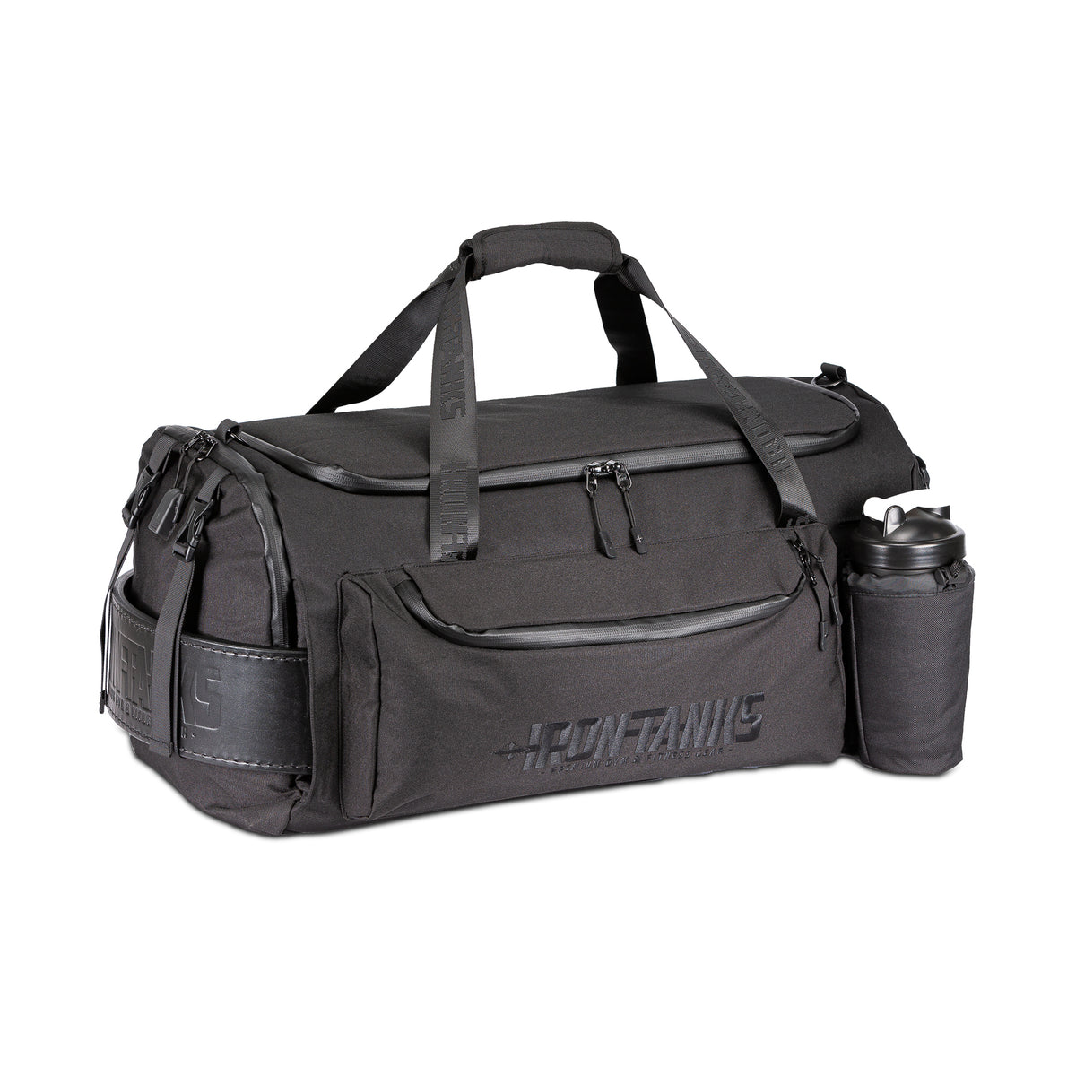 Vault 60L Duffle - Stealth Black | Gym Bodybuilding Powerlifting Bag ...