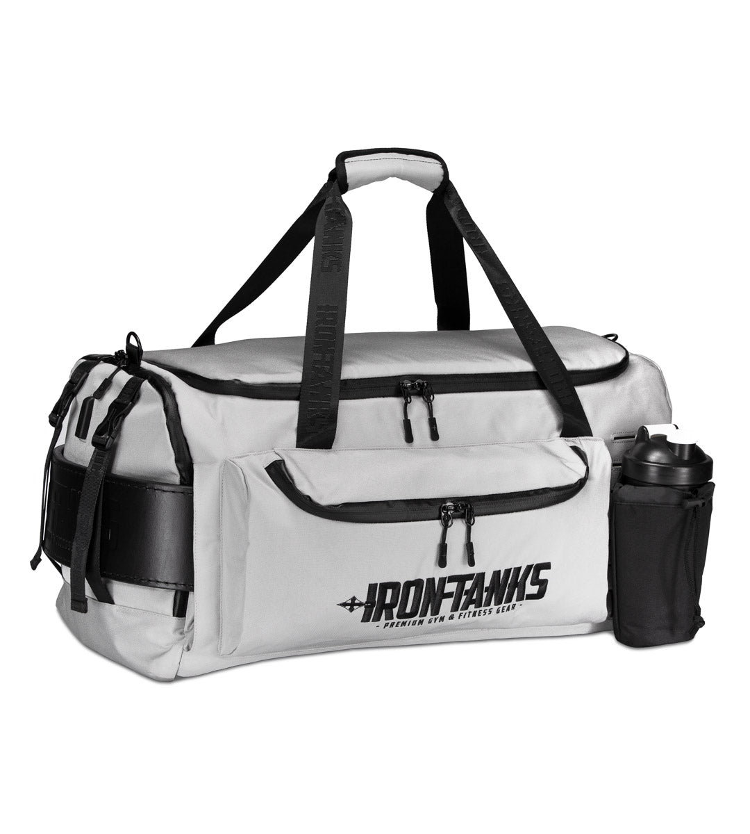 Vault 60L Duffle - Concrete Grey | Gym Bodybuilding Powerlifting Bag ...