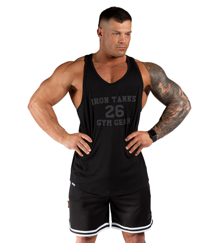Mens Bodybuilding Singlets | Gym Stringers & Muscle Tanks | Iron Tanks