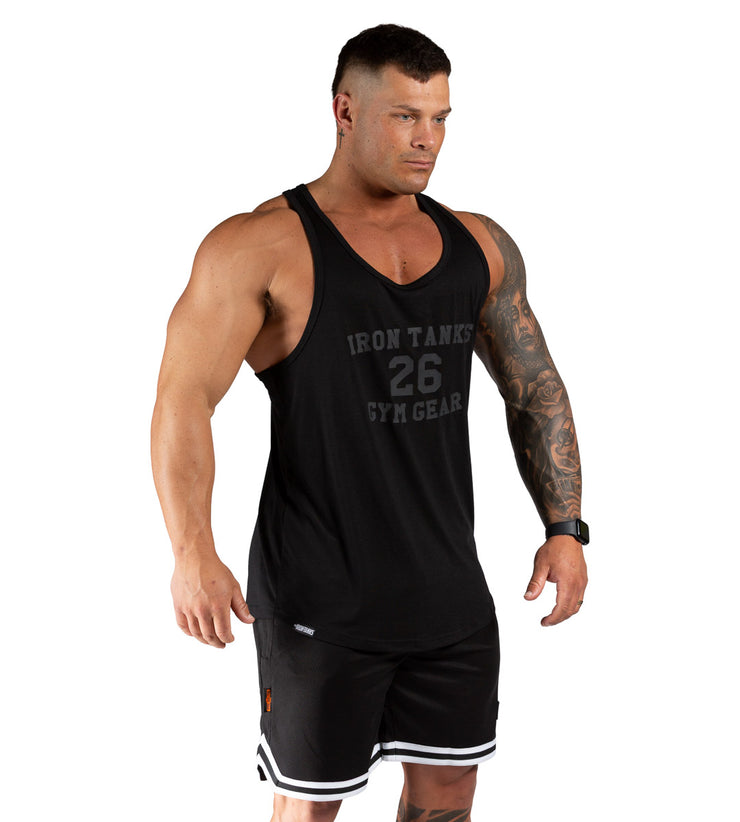Mens Bodybuilding Singlets | Gym Stringers & Muscle Tanks | Iron Tanks
