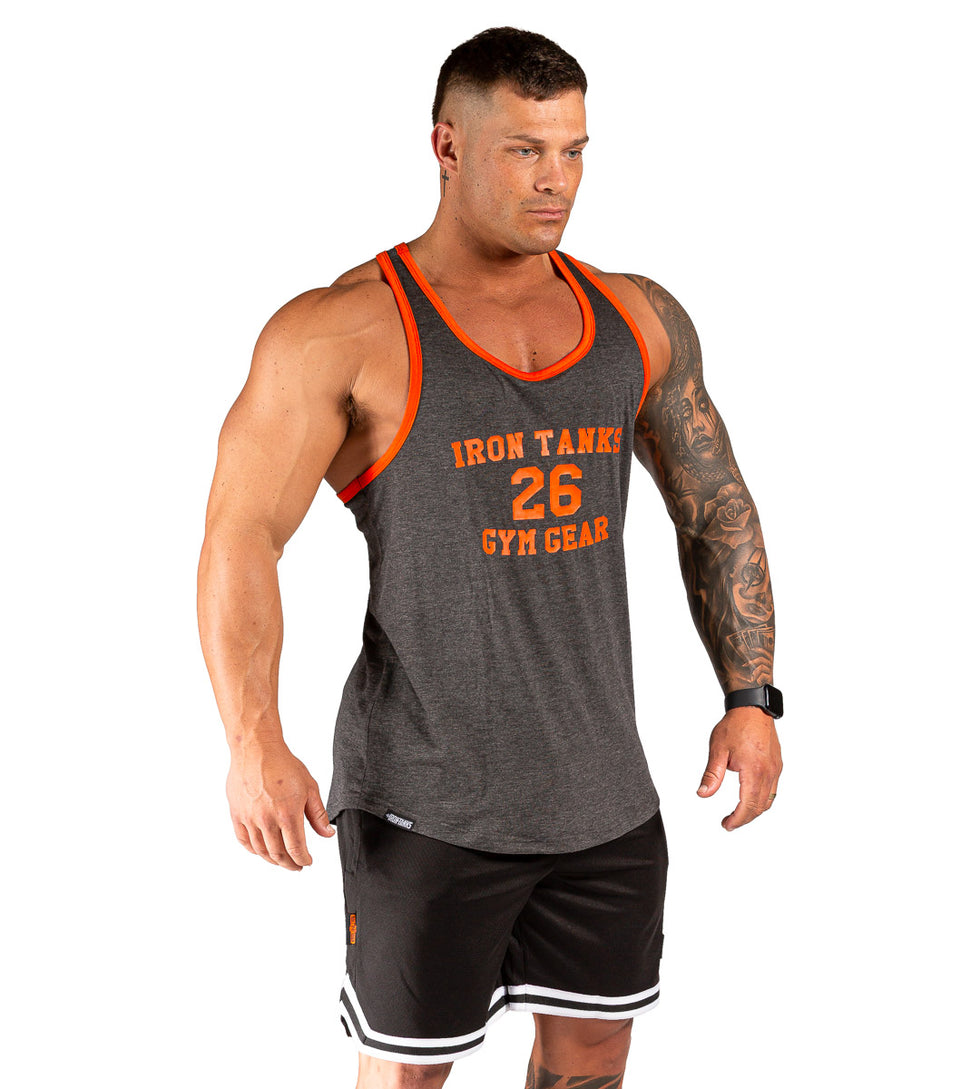 Mens Bodybuilding Singlets | Gym Stringers & Muscle Tanks | Iron Tanks