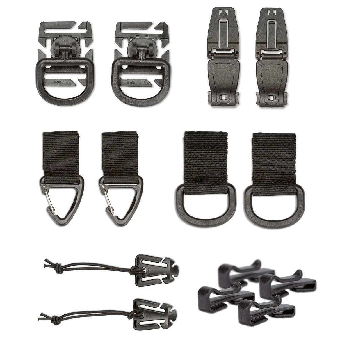 Vault Expansion - Molle Clip Pack | Gym Bag Attachments – Iron Tanks