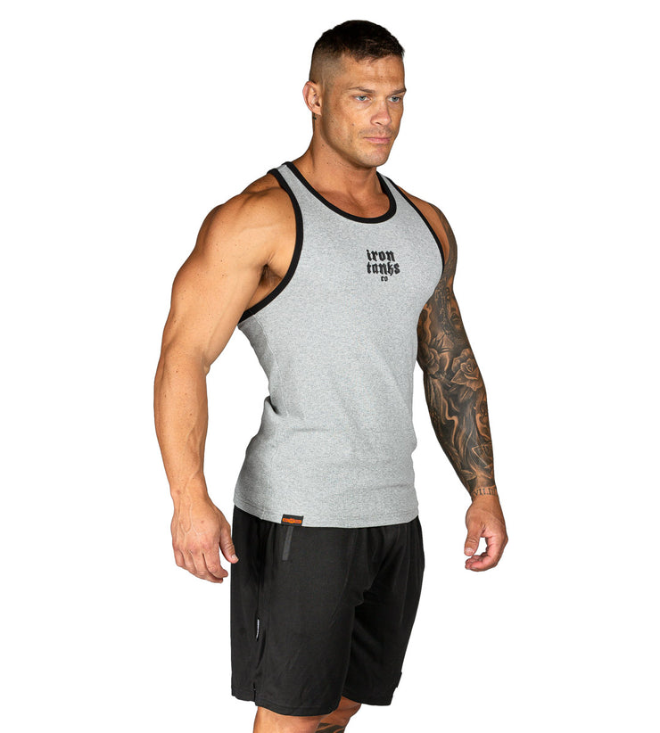 Mens Bodybuilding Singlets | Gym Stringers & Muscle Tanks | Iron Tanks