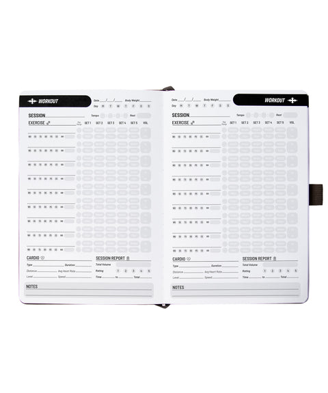 Workout Journal - Powerlifting Training Diary Log Book Gym Planner ...
