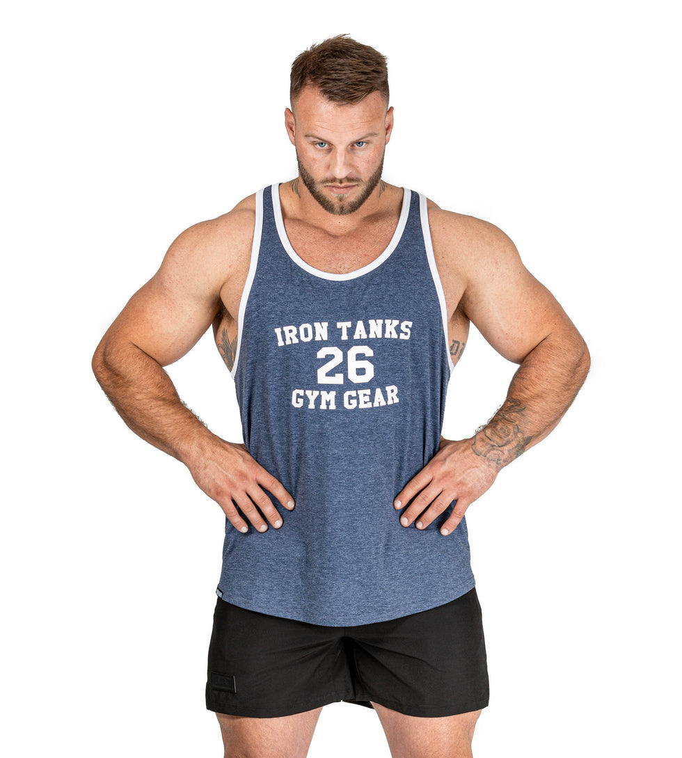 Mens Bodybuilding Singlets | Gym Stringers & Muscle Tanks | Iron Tanks