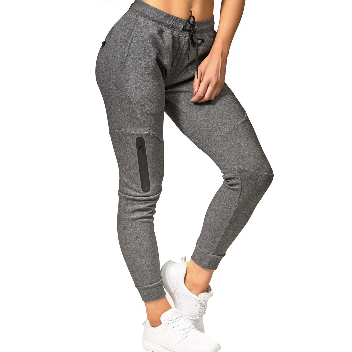 Womens Gym Pants Grey Workout Training Bodybuilding | Iron Tanks