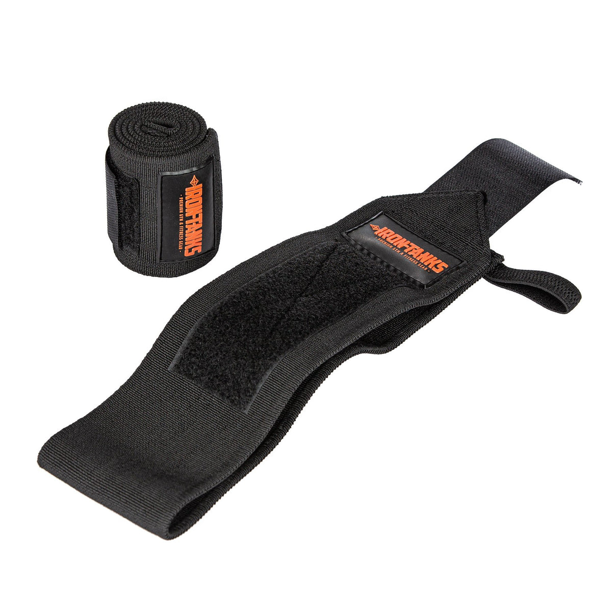 Ironclad Wrist Wraps Powerlifting IPF Approved Bodybuilding Iron Tanks