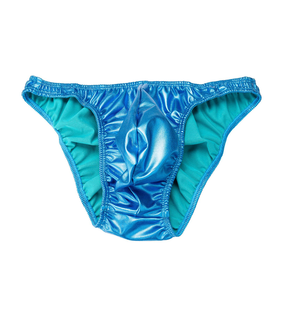 Men's Pro Bodybuilding Posing Trunks with Scrunch Butt Blue Gym ...